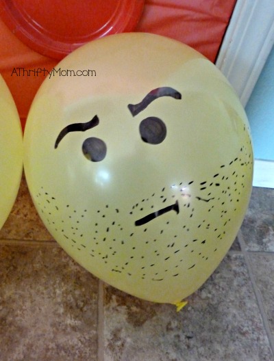 How To Draw Face On Balloon