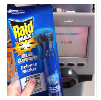 Raid Max Bug Barrier Defense Marker Only $3.98 At Walmart With New ...
