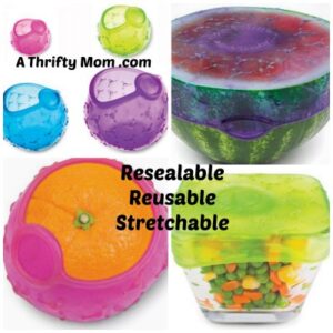 Resealable Reusable Stretchable Rubber Food Covers Perfect for fruit ...