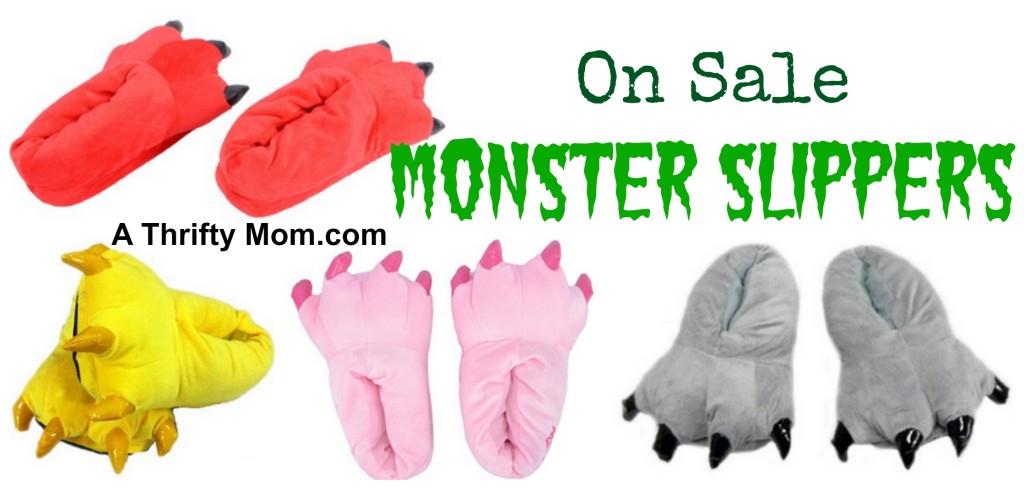 Think Geek Zombie Plush Slippers – A Thrifty Mom
