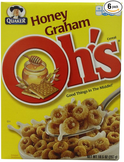 Quaker Oh's Honey Graham 6pk low as $10.20 Shipped #Oh's! #CerealDeal ...