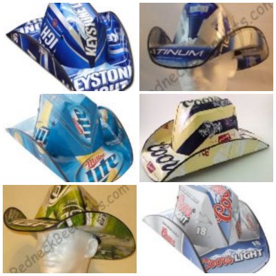 Beer Box Cowboy Hat - Get your redneck on - A Thrifty Mom - Recipes ...