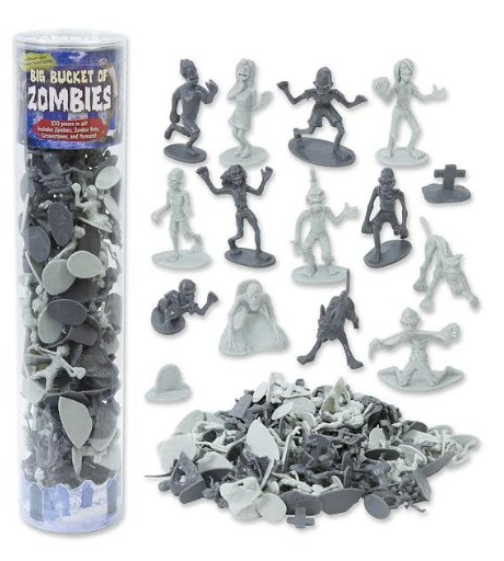 Zombie Action Figures – Big Bucket of 100 Zombie (40% off shipped FREE ...