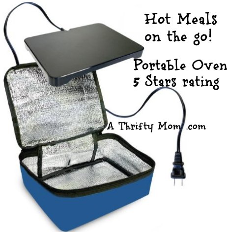 Go to work with a hot meal - Portable plug in oven - A Thrifty Mom ...