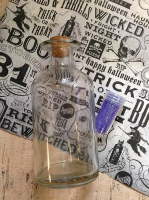 Witch Brew Bottle ~ Quick and Easy Halloween Craft #DIY – A Thrifty Mom
