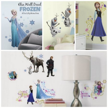 Best Frozen Christmas Gift Idea – Frozen vinyl wall decals Anna Elsa ...