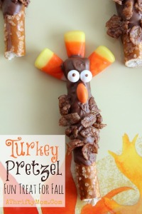 Turkey Pretzel Pops ~ Fast and Easy Treat for Thanksgiving or Fall ...