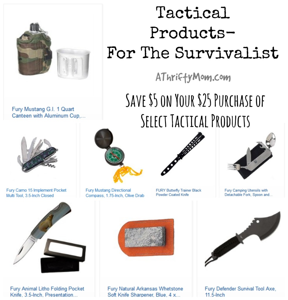 Tactical Products – Save $5 on $25 Purchase – LAST MINUTE GIFT IDEAS # ...