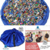 Lego Toy Mat and storage bag for EASY clean up ~ EZY Tidy Storage Bag ...