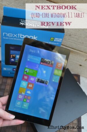 Nextbook Quad-core Windows 8.1 Tablet Review – Perfect Holiday gifts ...