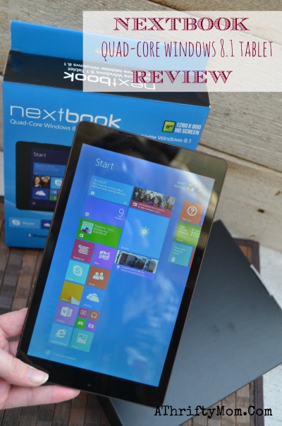 Nextbook Quad-core Windows 8.1 Tablet Review – Perfect Holiday gifts ...