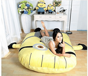 Despicable Me- inflatable Minion bed - A Thrifty Mom