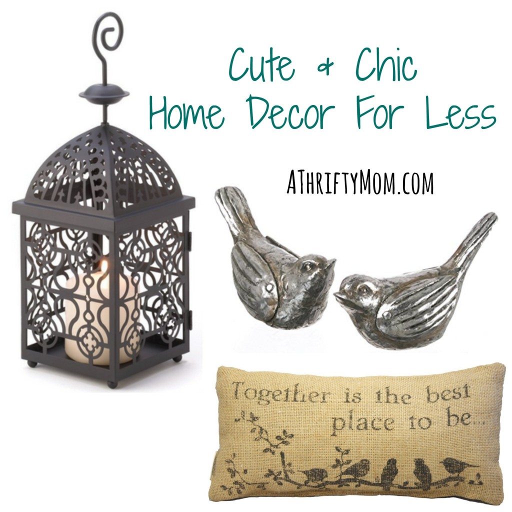 Home Decor For Less Cute Chic Spring Decor A Thrifty Mom