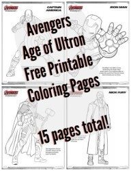 Avengers Age of Ultron Free Printable Coloring Pages – A Thrifty Mom