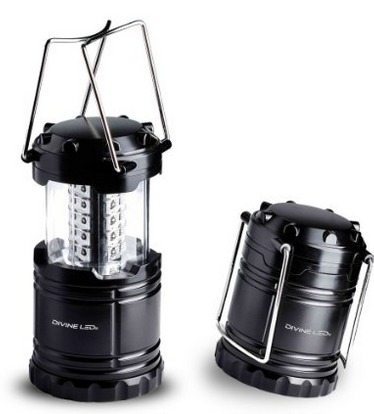 Ultra bright LED collapsible lantern