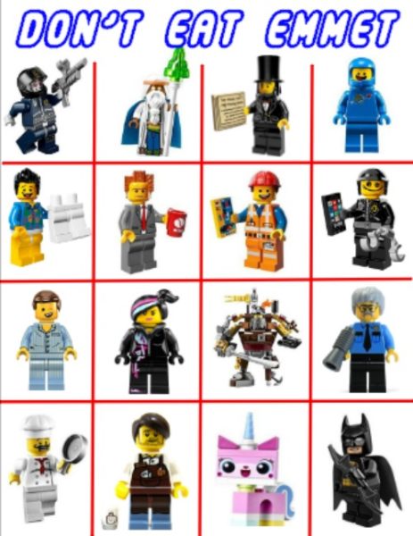 Don’t Eat Emmet, Free Printable Lego Movie Game – A Thrifty Mom