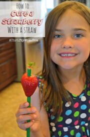Kitchen Hacks ~ How To Core A Strawberry With A Straw – A Thrifty Mom