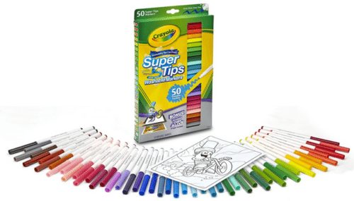 Crayola Super Tips 50pk Markers – A Thrifty Mom