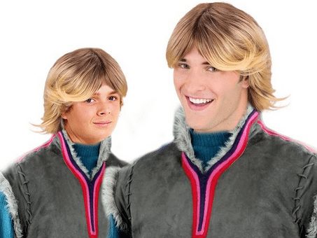 Kristoff Frozen Disney Wig Anna Elsa Olaf – A Thrifty Mom