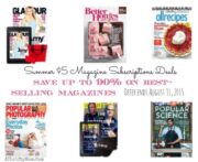 $5 Magazine Subscriptions up to 90% off – A Thrifty Mom