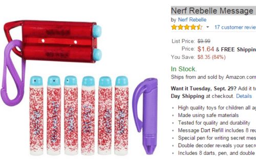 Message Dart Refill includes 8 reusable Message Darts Special pen for ...