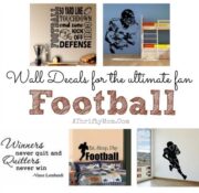 Ultimate Football Fan Room Made Easy with Football Wall Decals - A ...