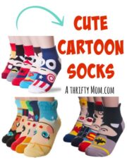 Cute Cartoon Princess and Superhero Socks – A Thrifty Mom