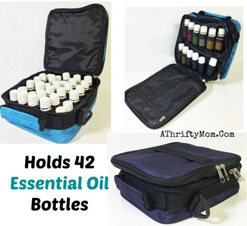 Essential Oil Carry Travel Case – Holds 42 Bottles (Gift Ideas) – A ...