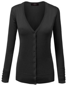 Classic Round or V-Neck Cardigan – A Thrifty Mom