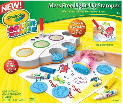 Crayola Color Wonder Light Up Stamper – Craft for Kids – A Thrifty Mom