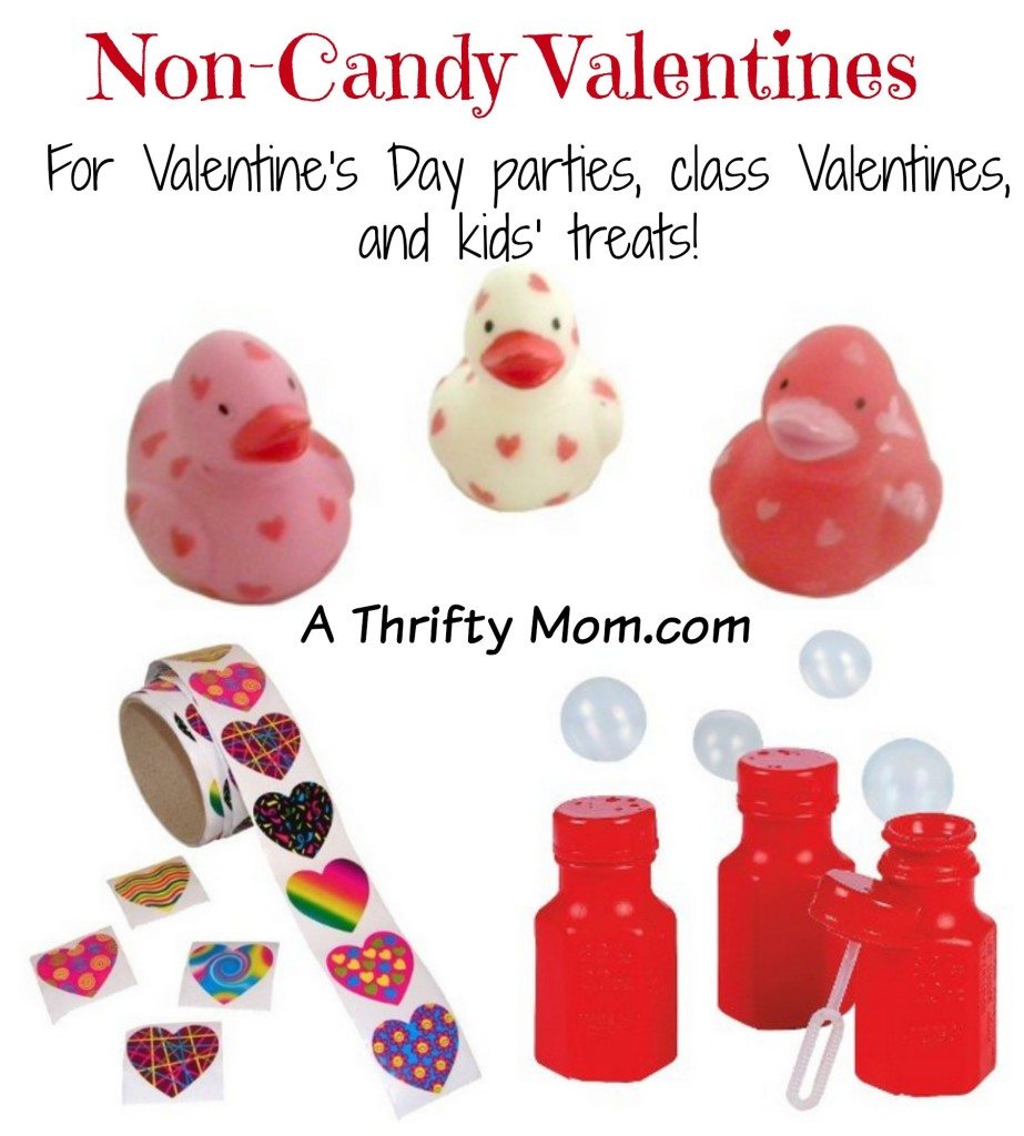 Non-Candy Valentines – Kids Class Valentine Ideas – A Thrifty Mom