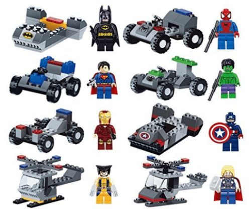 Super Hero Minifigures and Vehicles – A Thrifty Mom