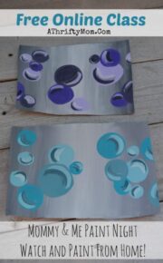 Paint Night ~ Mommy & Me FREE Online Painting Class, Join us LIVE – A ...