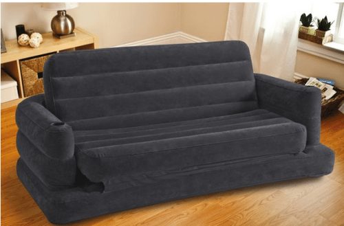 Intex Pull Out Queen Sleeper Sofa Black | Cabinets Matttroy
