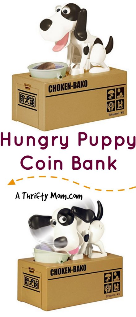 Hungry Puppy Coin Bank – A Thrifty Mom