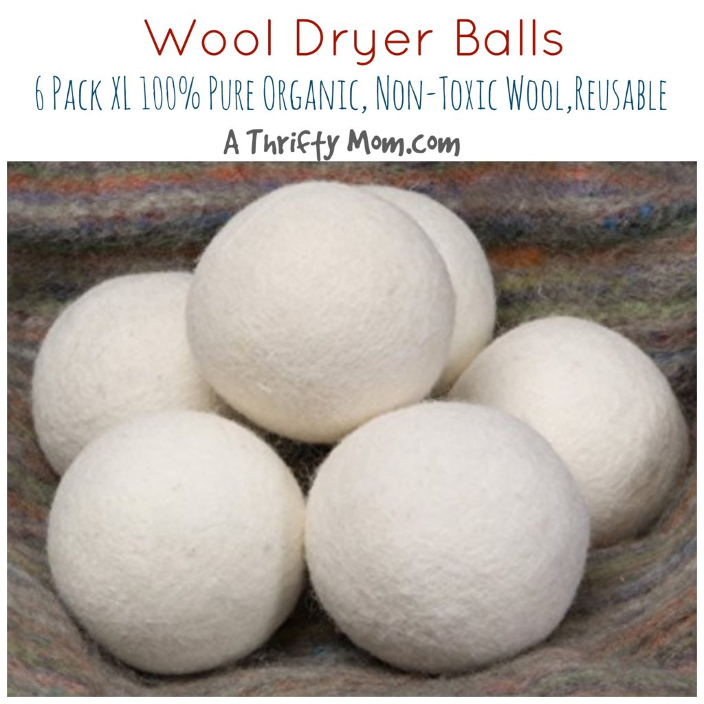 Organic Wool Dryer Balls – A Thrifty Mom