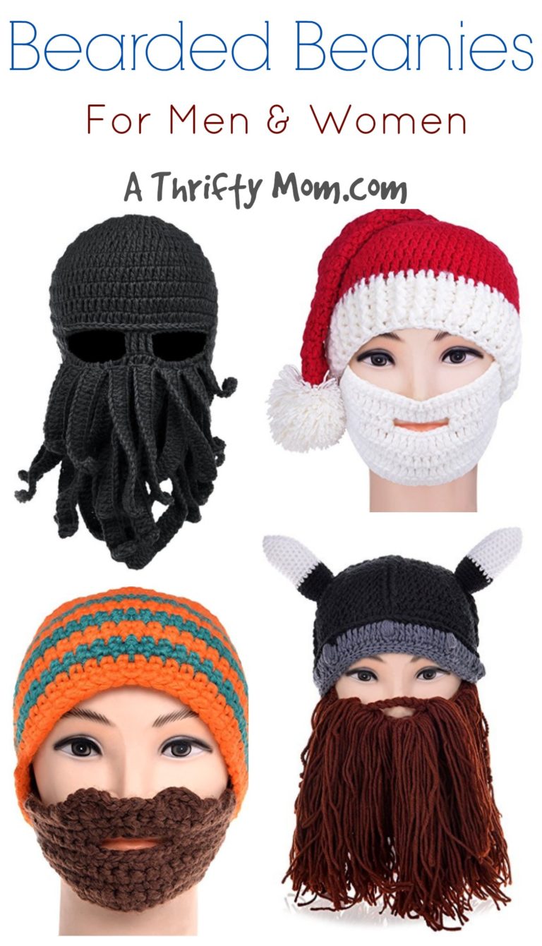 Bearded Beanies – A Thrifty Mom