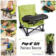 Pop N’ Sit Portable Booster Seat Review – A Thrifty Mom