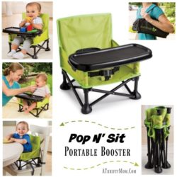 Pop N’ Sit Portable Booster Seat Review – A Thrifty Mom
