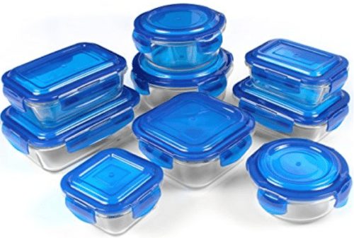 Glass Food Storage Container Set – A Thrifty Mom