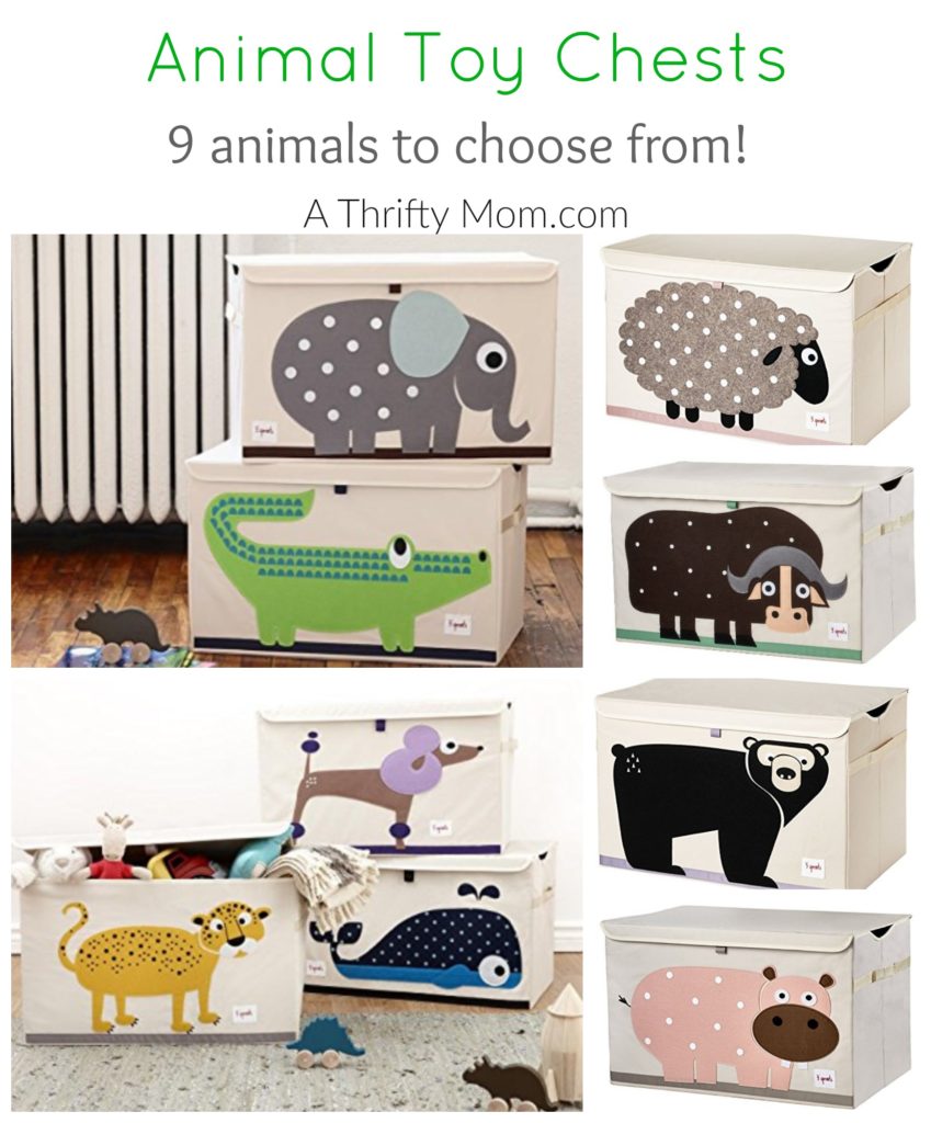 Animal Toy Chests – A Thrifty Mom