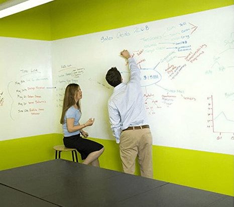 Peel and Stick White Board Decal