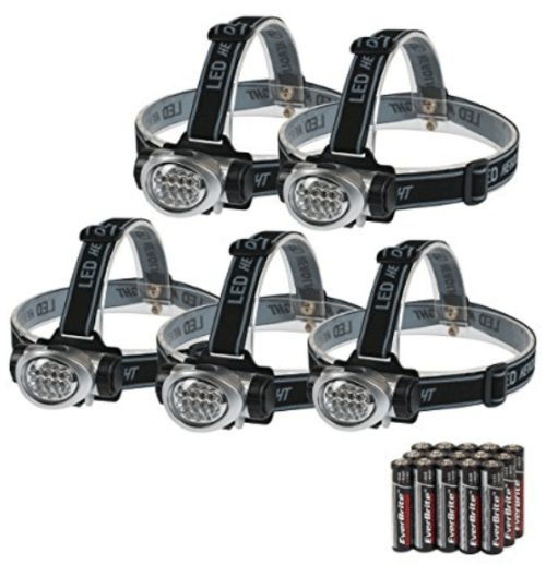 EverBrite 5-Pack LED Headlamp Flashlight – A Thrifty Mom