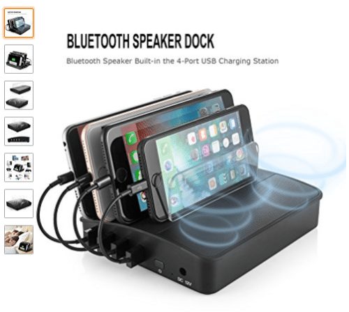Charging Station Wireless Bluetooth Speaker Dock – A Thrifty Mom