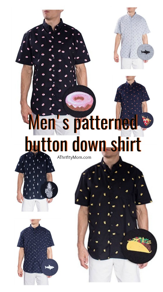 mens patterned button down shirts – A Thrifty Mom