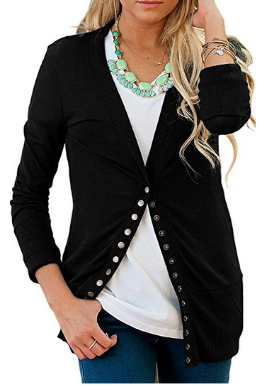 Snap Button Cardigans – A Thrifty Mom