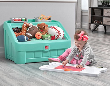2-in-1 Toy Box - A Thrifty Mom