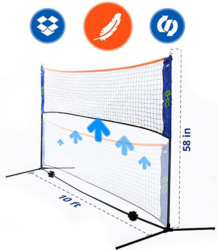 Portable Adjustable Height Net – A Thrifty Mom