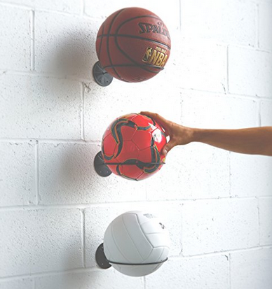 Wall Mount Sports Ball Holders - A Thrifty Mom - Recipes, Crafts, DIY ...