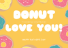 Donut Father’s day card – A Thrifty Mom